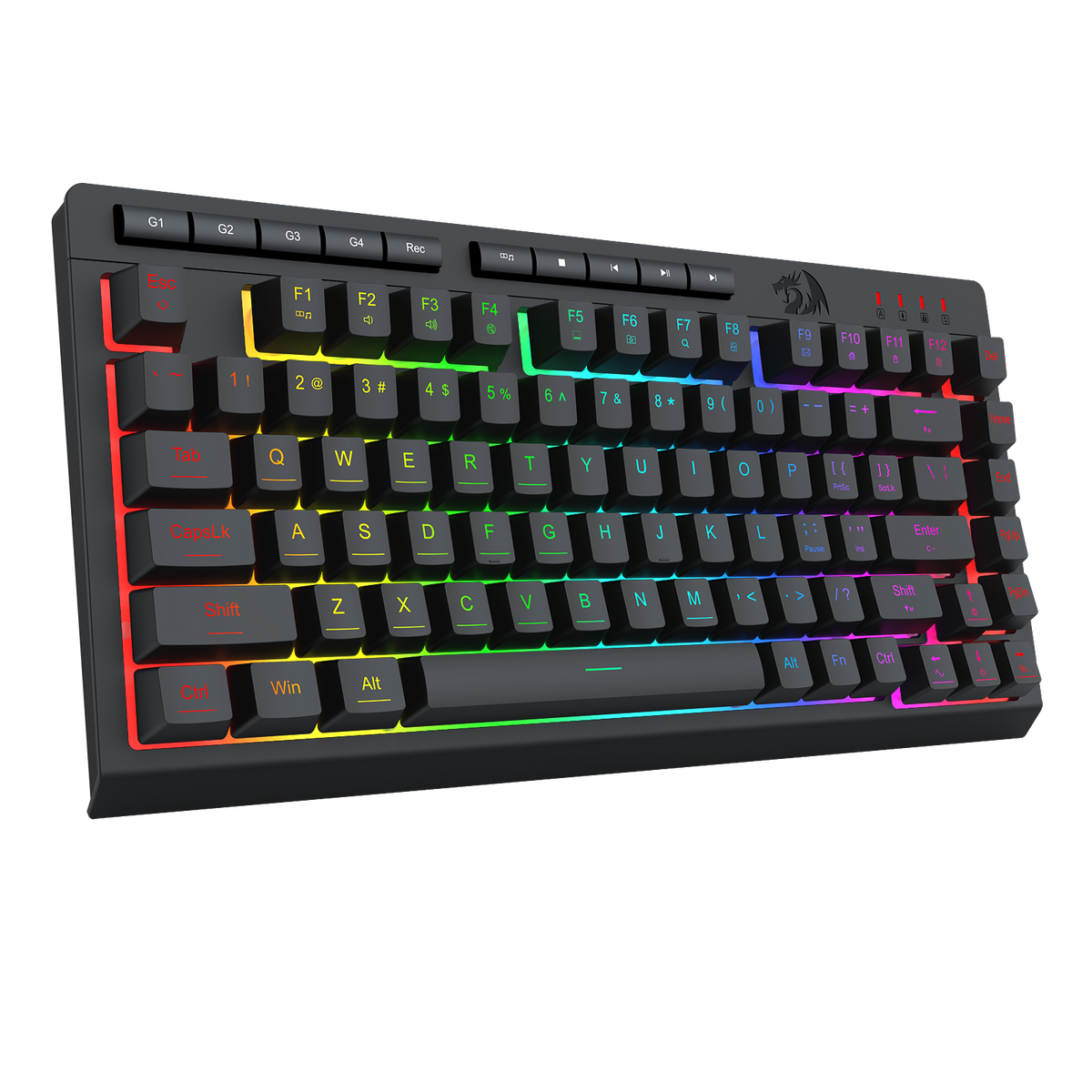 CRESCENT K524-RGB Wired 75% Gaming Membrane Keyboard – REDRAGON ZONE