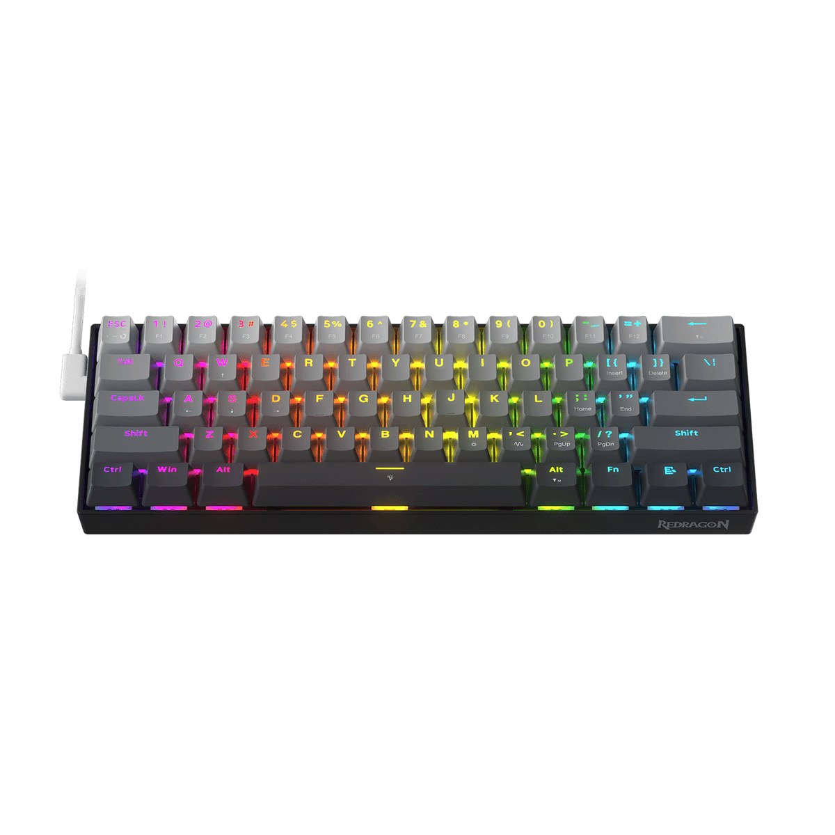 Redragon K617 FIZZ 60% Rapid Trigger Wired Magnetic switch Gaming Keyb ... Redragon K617 FIZZ 60% Rapid Trigger Wired Magnetic switch Gaming Keyb ...