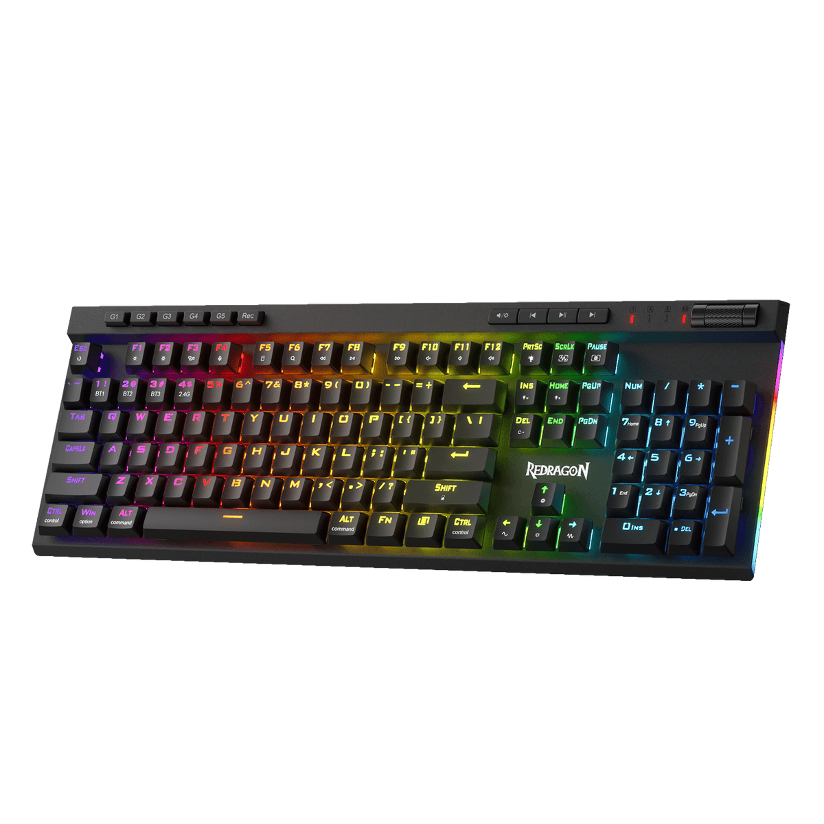 Redragon K580 PRO Wireless RGB 3 Modes Red Switch Gaming Keyboard – REDRAGON ZONE