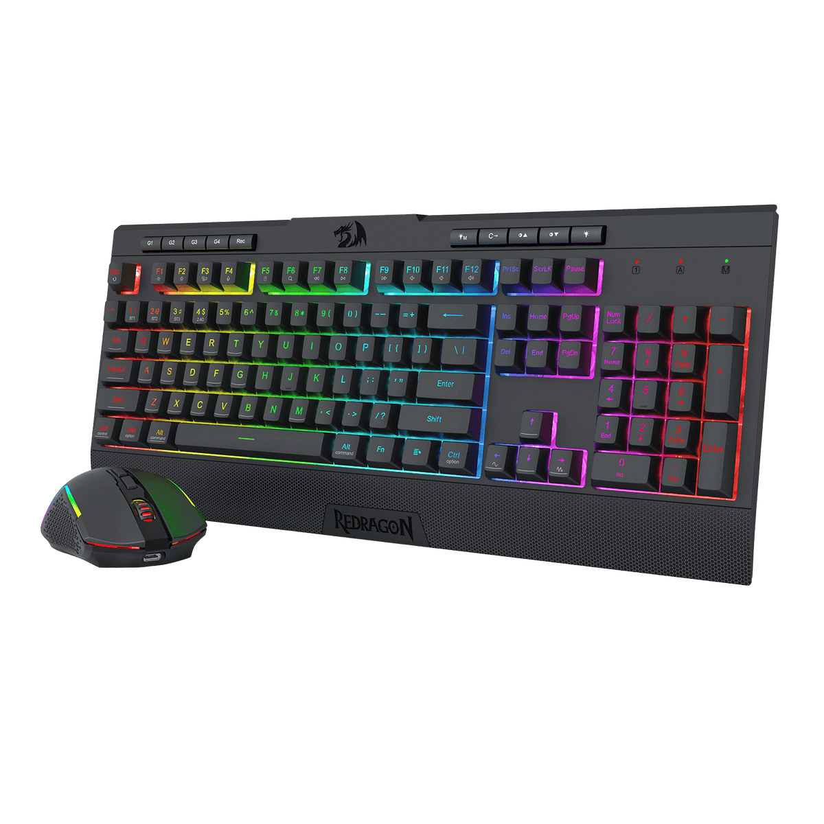 Redragon S151 PRO Membrane Gaming Keyboard & Mouse Wireless Combo – REDRAGON ZONE