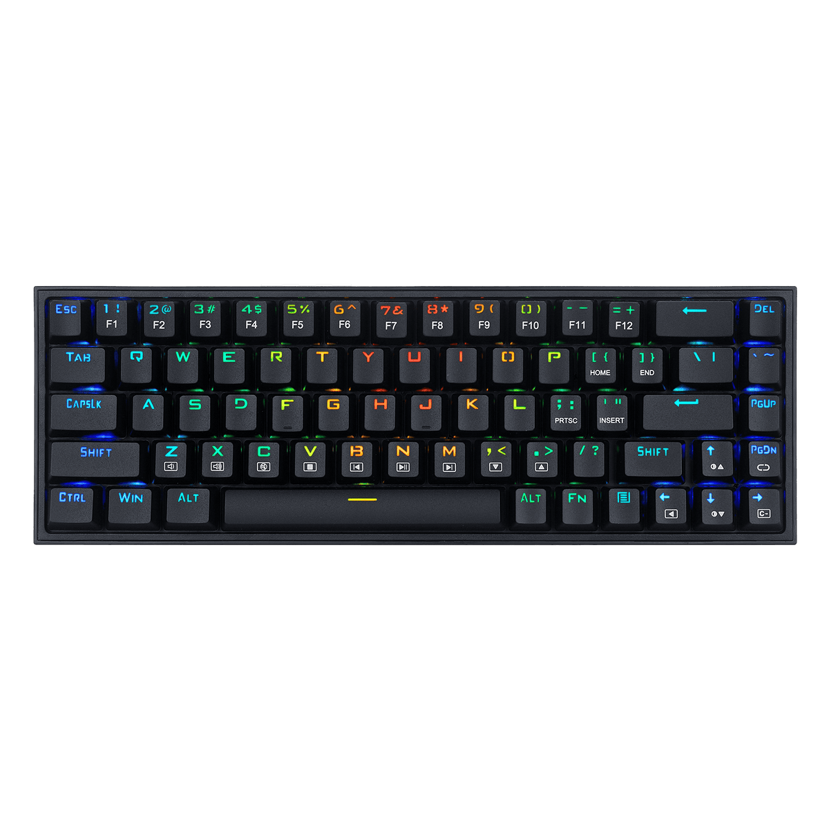 Redragon K631 Castor 65% Wired RGB Gaming Keyboard, 68 Keys Hot-Swappa – REDRAGON ZONE